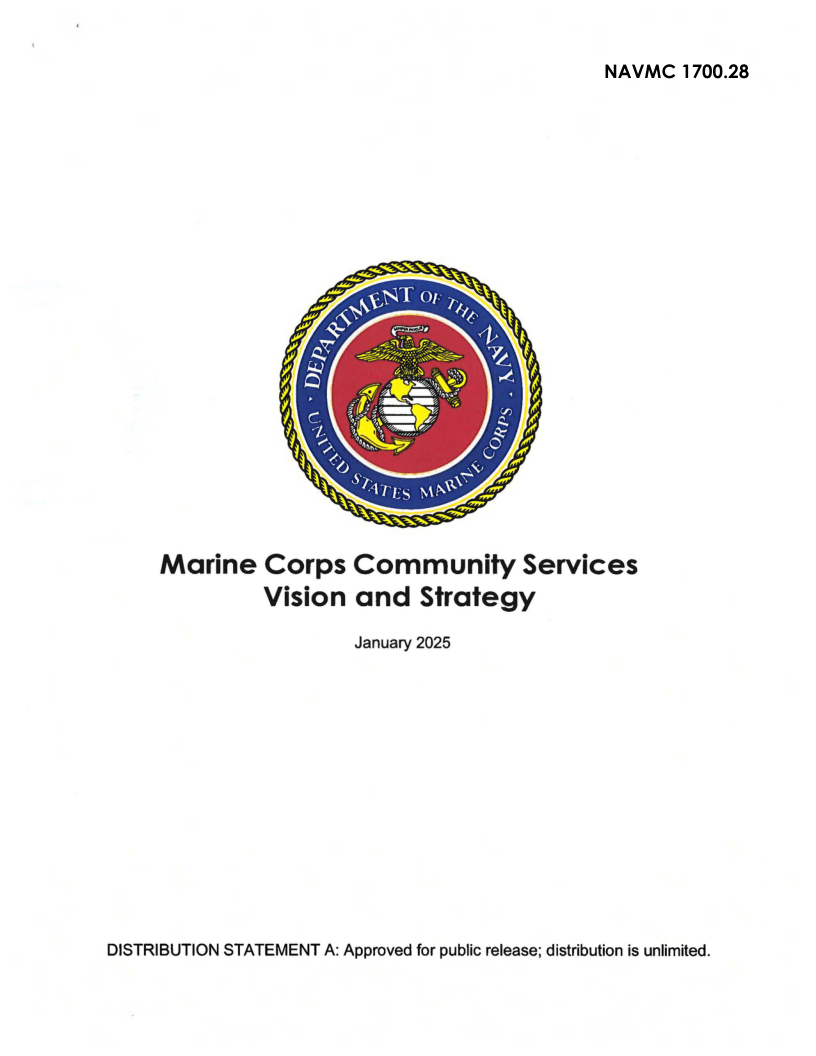 NAVMC 1200.1L - 天网实时防务